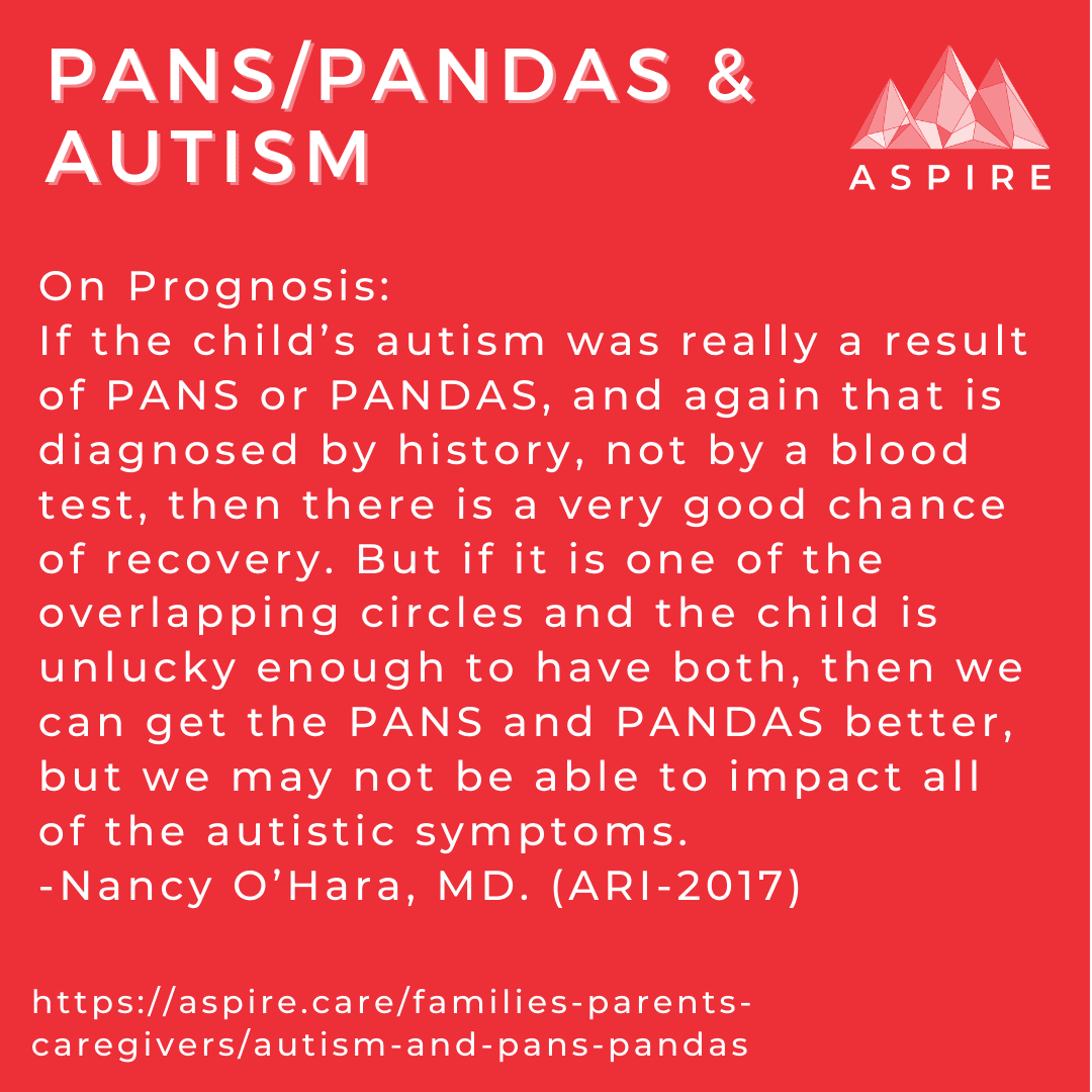 Autism and PANS PANDAS & Handout - Aspire