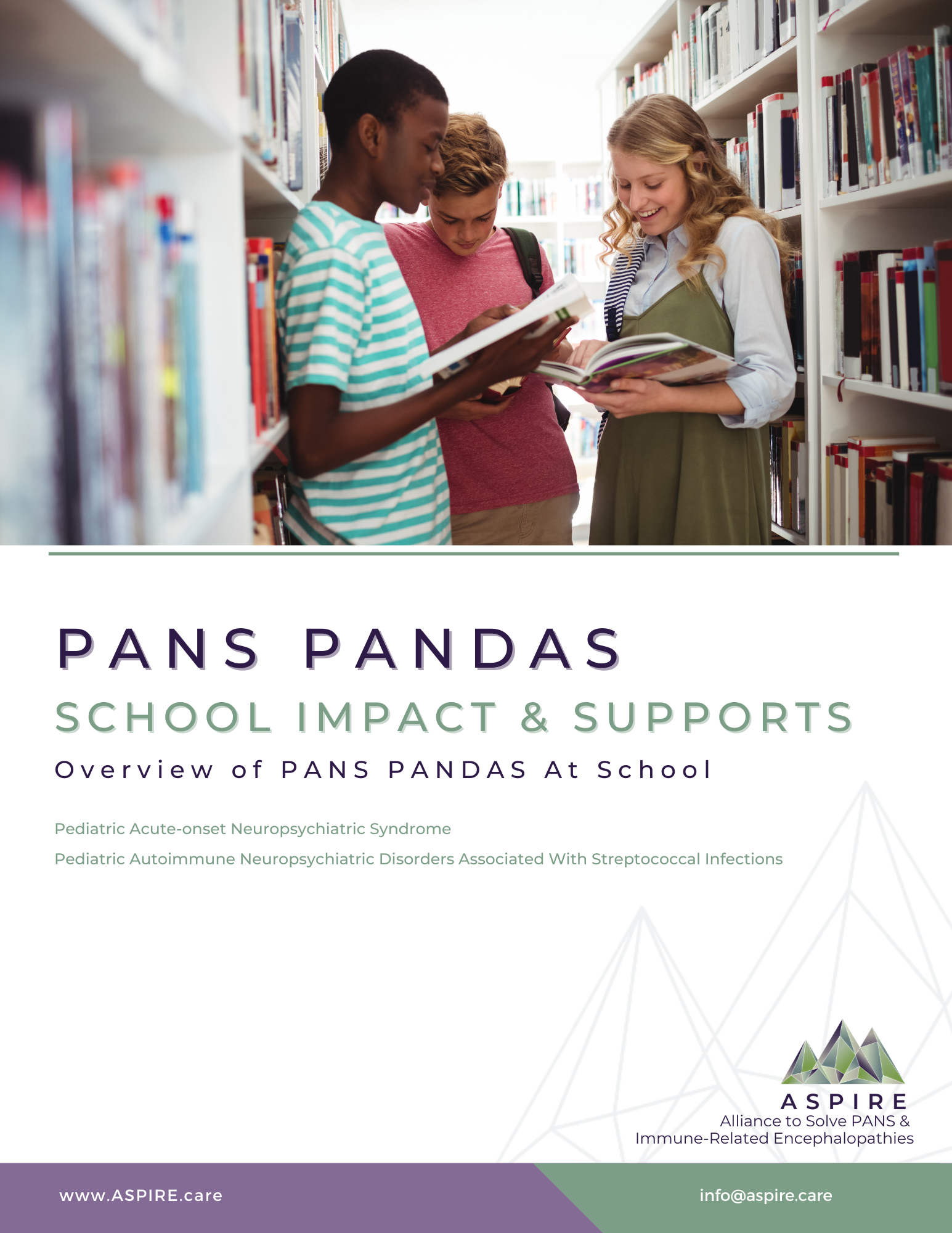 Toolkit - PANS PANDAS in the School Setting - Aspire