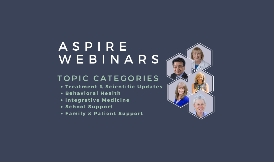 ASPIRE PANS PANDAS Webinars - Aspire