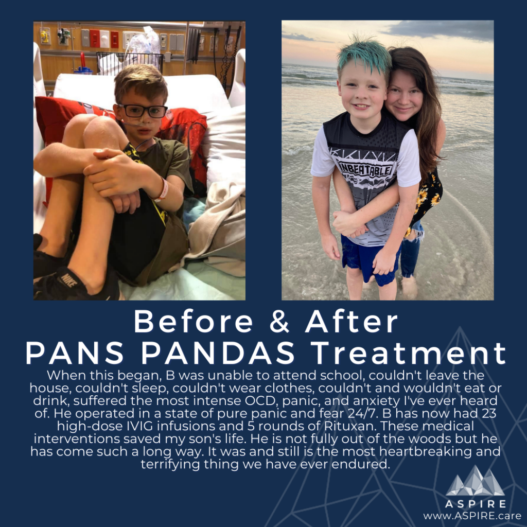 Severe Eating Disorder Due To PANS PANDAS Aspire