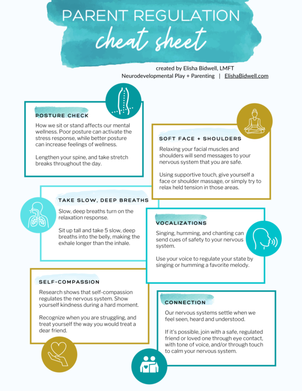 Parent Regulation Cheat Sheet - Aspire