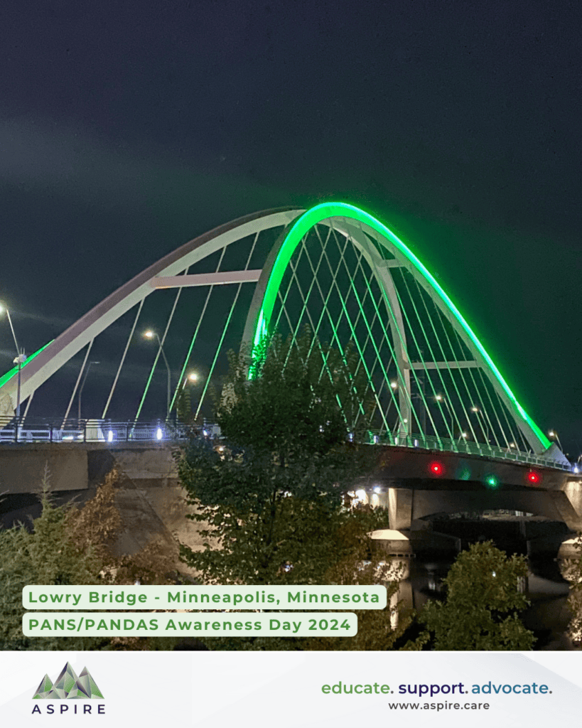 World PANS PANDAS Awareness Day #LightUp4PANS - Aspire