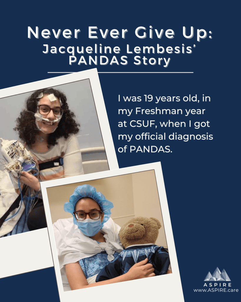 Never Ever Give Up: Jacqueline Lembesis’ PANDAS Story - Aspire