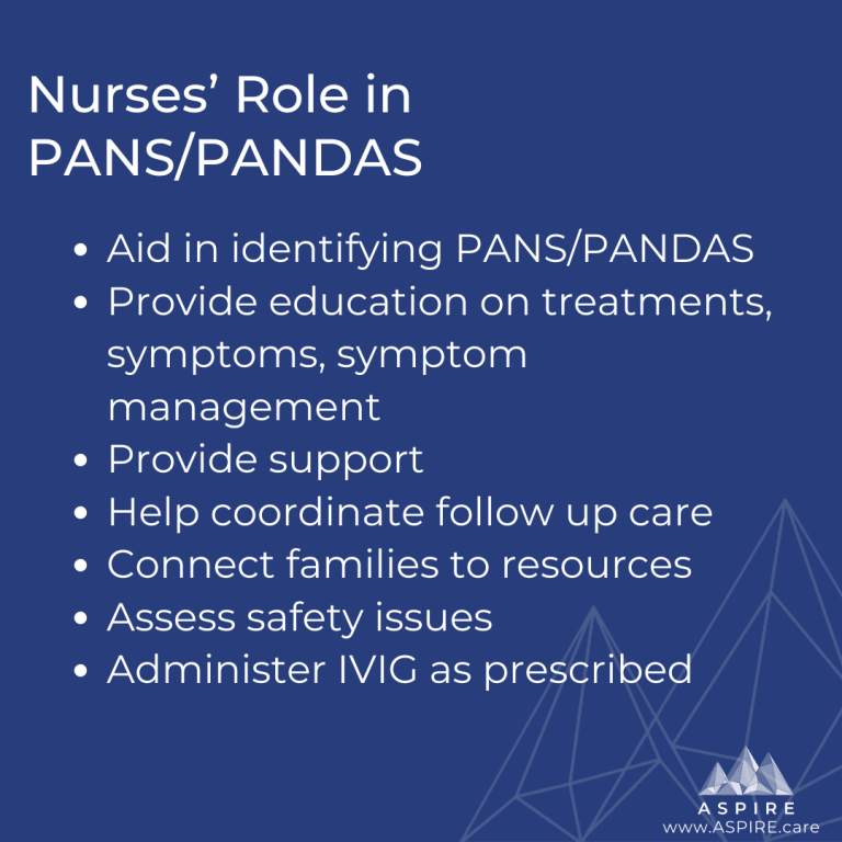 Nurses & PANS PANDAS - Aspire