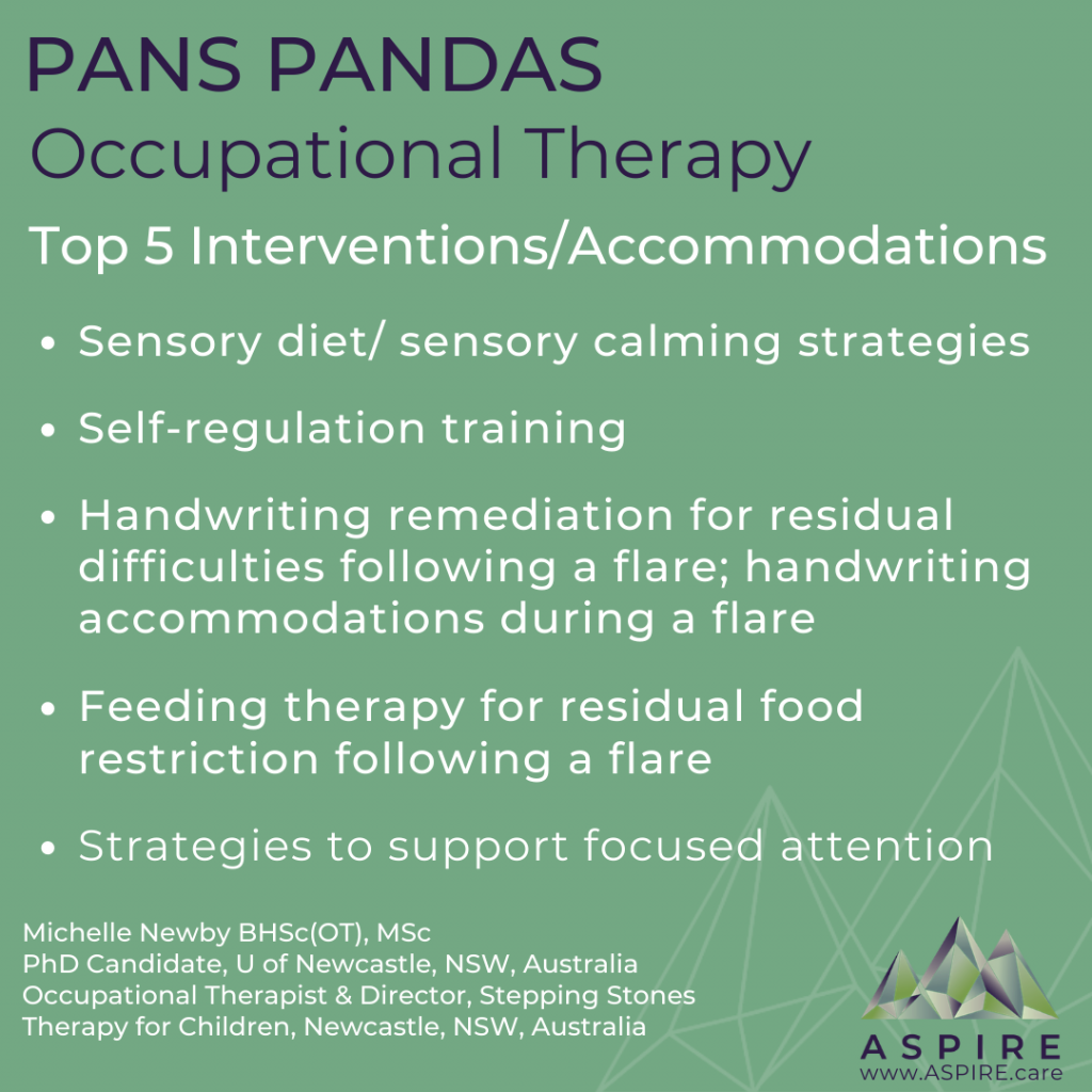 Occupational Therapy for PANS/PANDAS - Aspire