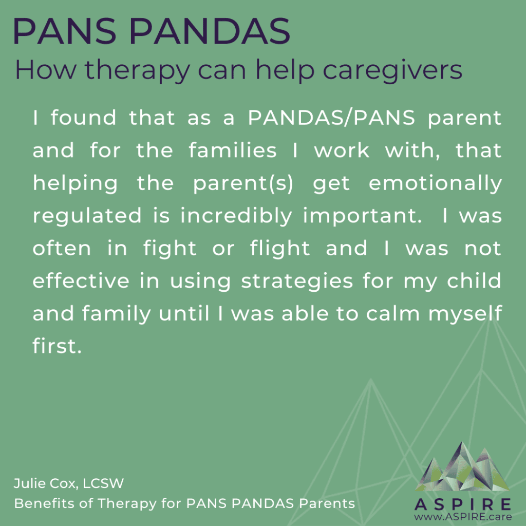 PANS PANDAS Parents & Therapy - Aspire