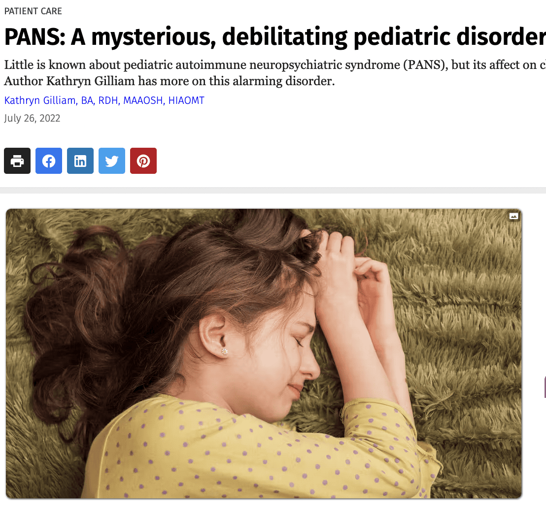 PANS: A mysterious, debilitating pediatric disorder - Aspire