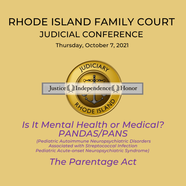 Rhode Island Family Court Judicial Conference - Aspire