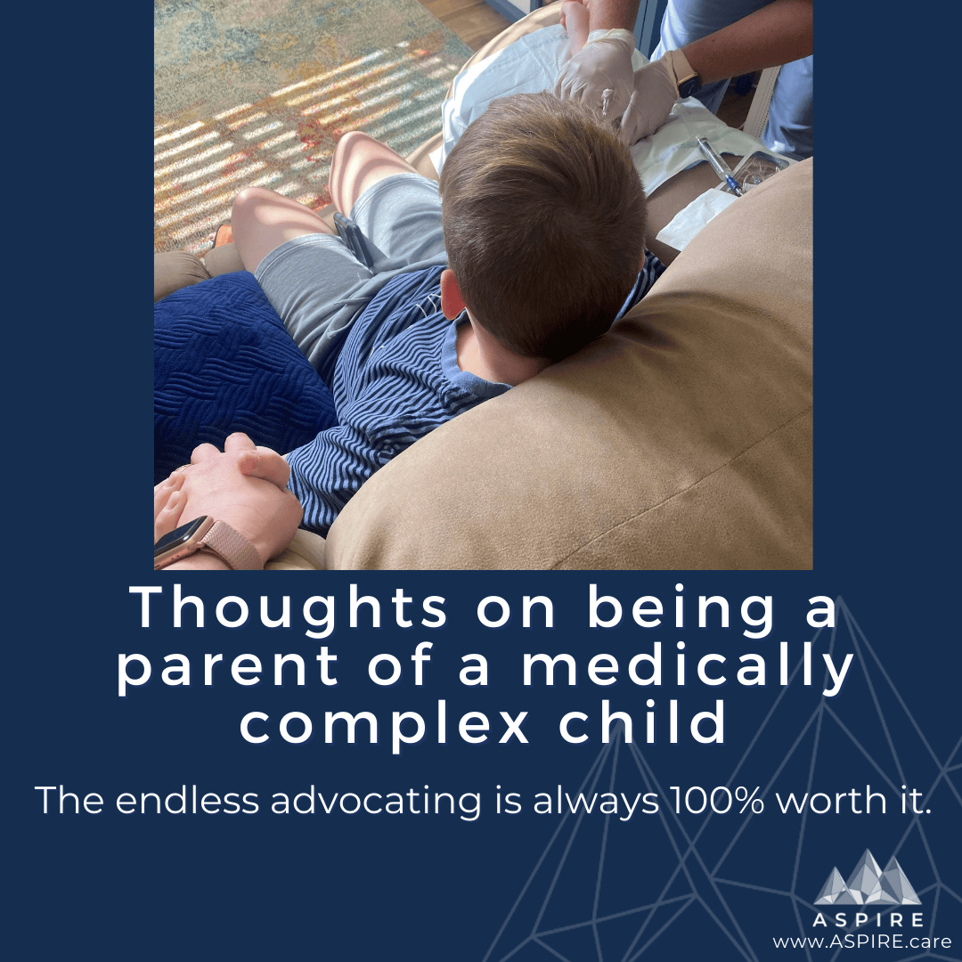 Thoughts on being a parent of a medically complex child after today ...