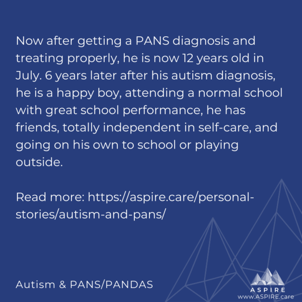 PANS Patient Family StoriesPANS Patient & Family Stories