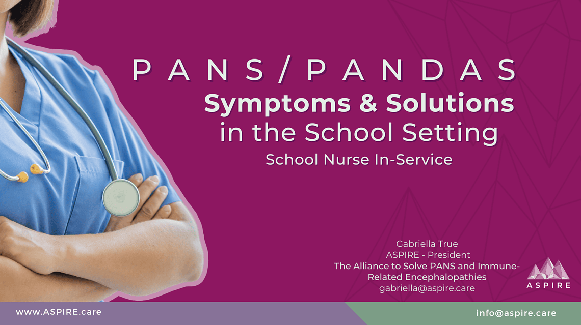 NJSSNA Spring 2025 Conference Pearls of Wisdom for School Nurses - Aspire